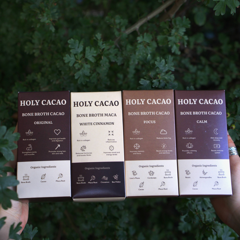 HOLY CACAO - Bone Broth Cacao Bews