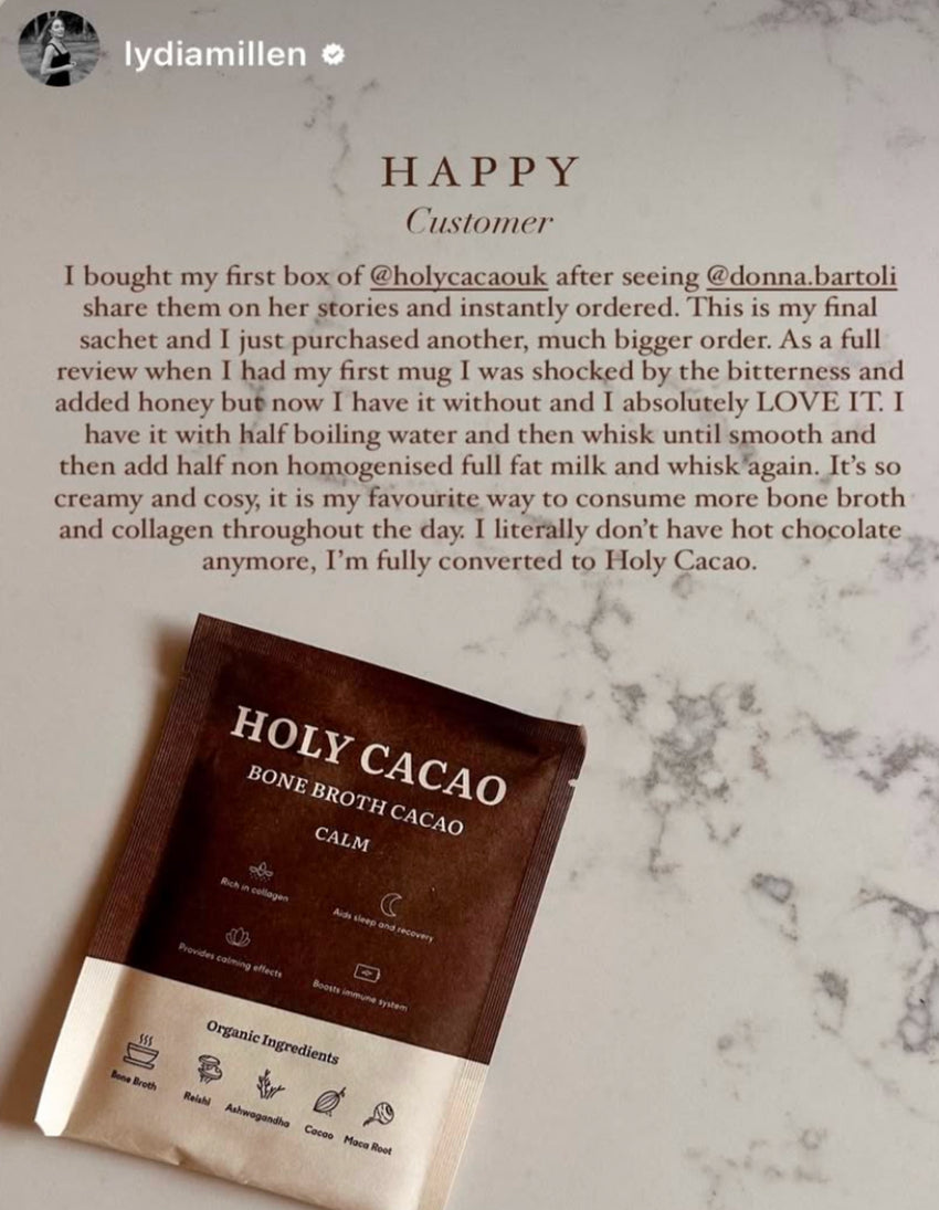 HOLY CACAO - Bone Broth Cacao Brews
