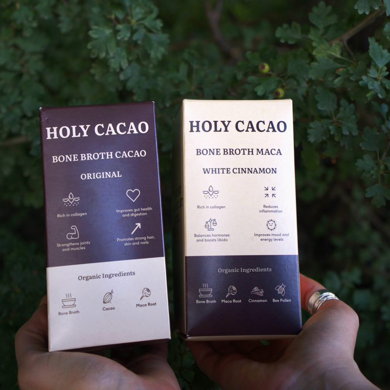 HOLY CACAO - Bone Broth Cacao Bews